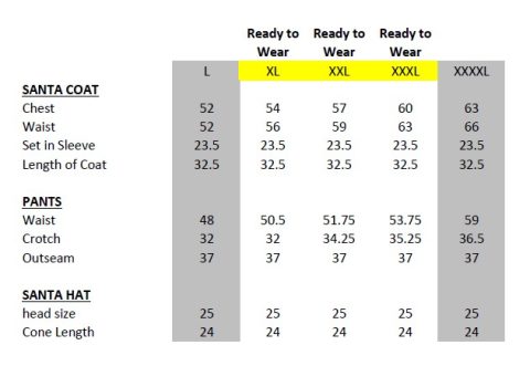 Santa Suits - Pro Santa Shop